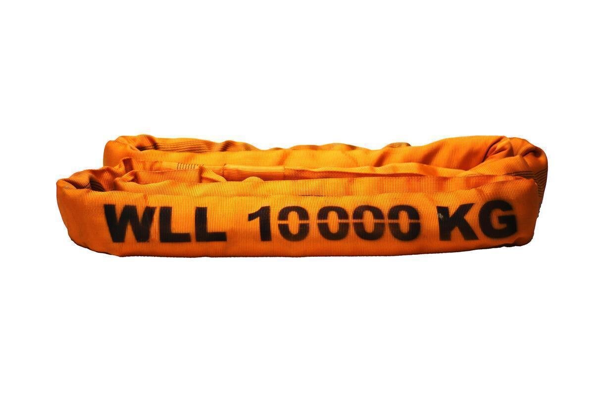 eXa Rundschlinge Einfachmantel 10.000 kg – 1 m Nutzlänge, EN 1492-2, 29 ...